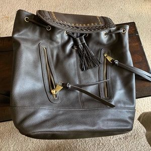 Steve Madden Bags | Blue Floral Backpack | Poshmark